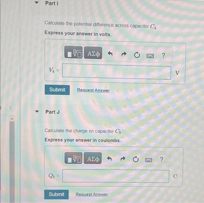 Solved In (Figure 1),C1=C5=8.7μF and C2=C3=C4= 5.0μF. The | Chegg.com