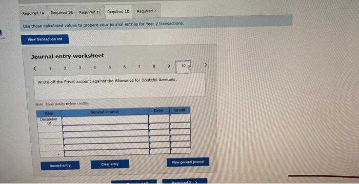 Solved Note: Use 360 days a year. Year 1 December 16 | Chegg.com