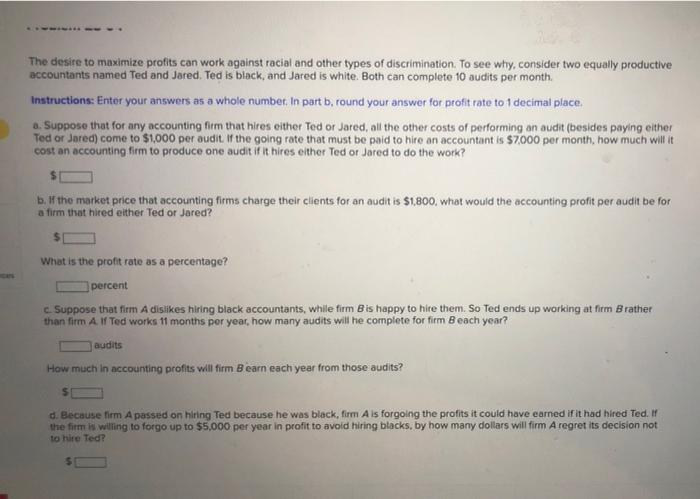 Solved The desire to maximize profits can work against | Chegg.com