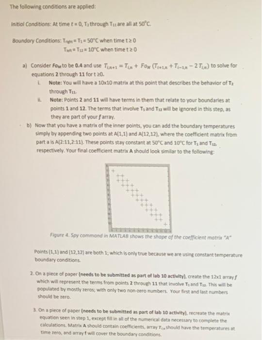 Solved 10 Unsteady Heat Conduction: Explicit Method In this | Chegg.com
