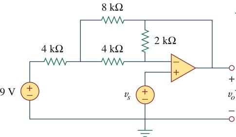 Calculate the output voltage,v0, in the op amp | Chegg.com