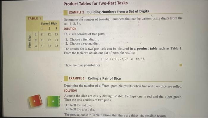 Solved 11 1 Exercises11 1 Counting By Systematic Listing