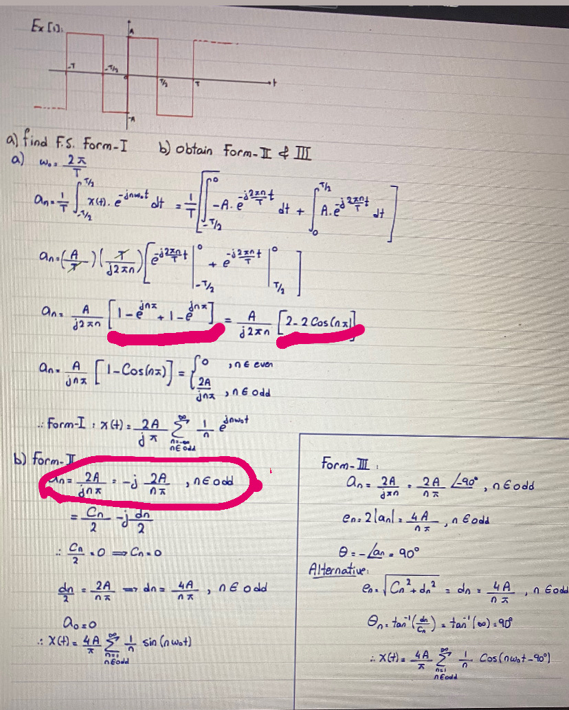 Solved Fourier series ( ﻿electrical engineering )Can someone | Chegg.com