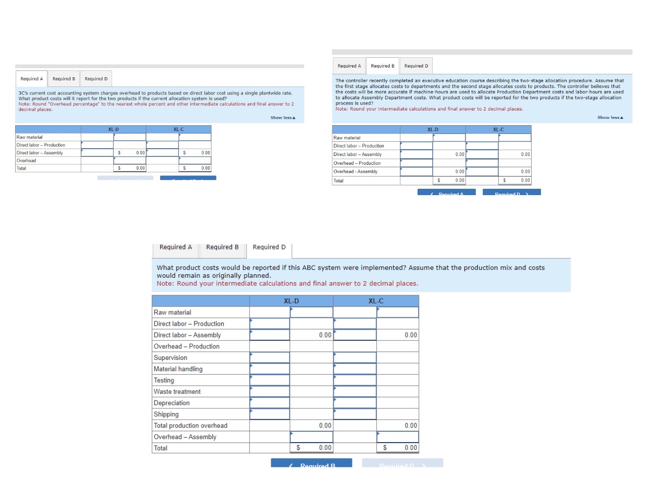 Solved California Circuits Company (3C) ﻿manufactures a | Chegg.com