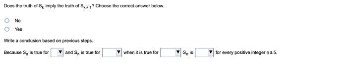 Solved Let Sn represent the given statement. Show that Sn is | Chegg.com