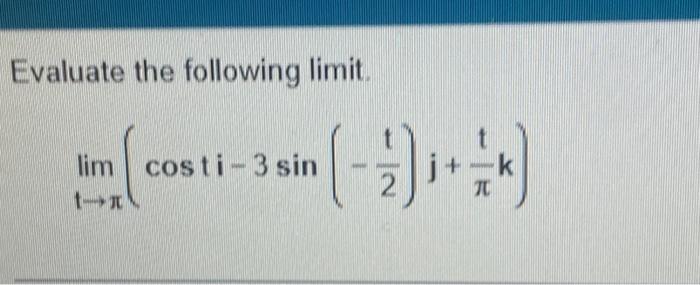 Solved Evaluate the following limit. sin ( - ) ₁ + x) JO lim | Chegg.com