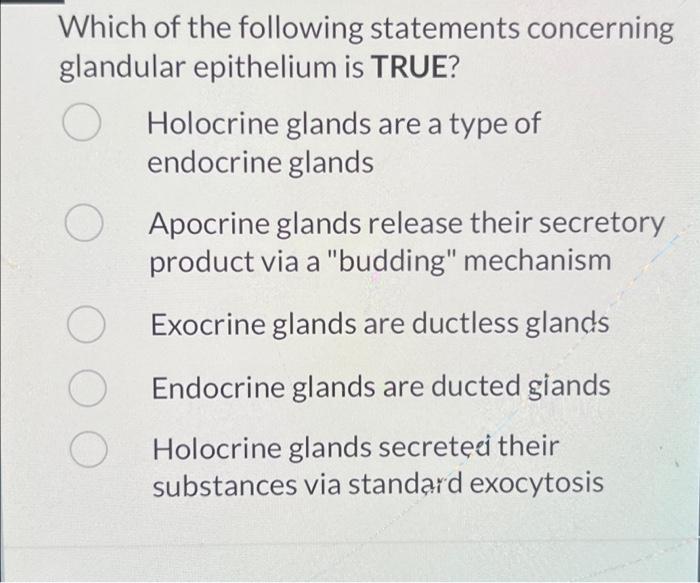 Solved Which of the following statements concerning | Chegg.com