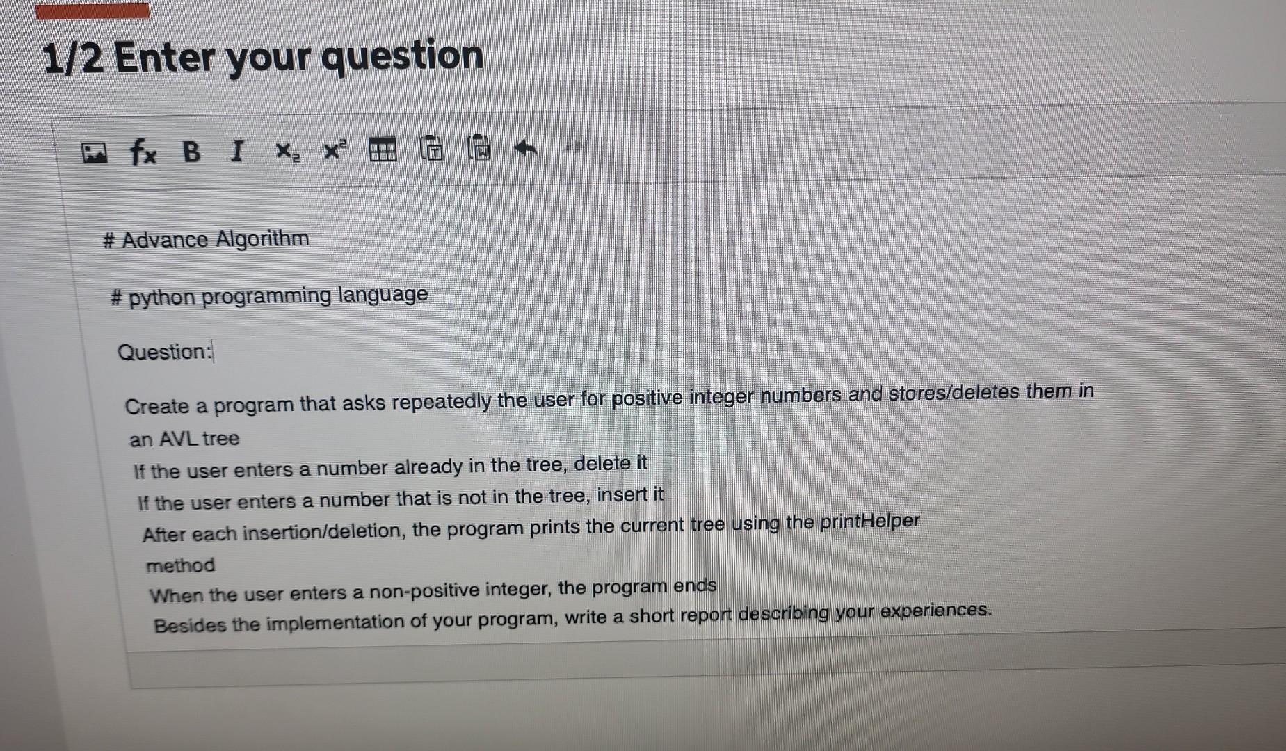 Solved \# python programming language Question: Create a | Chegg.com