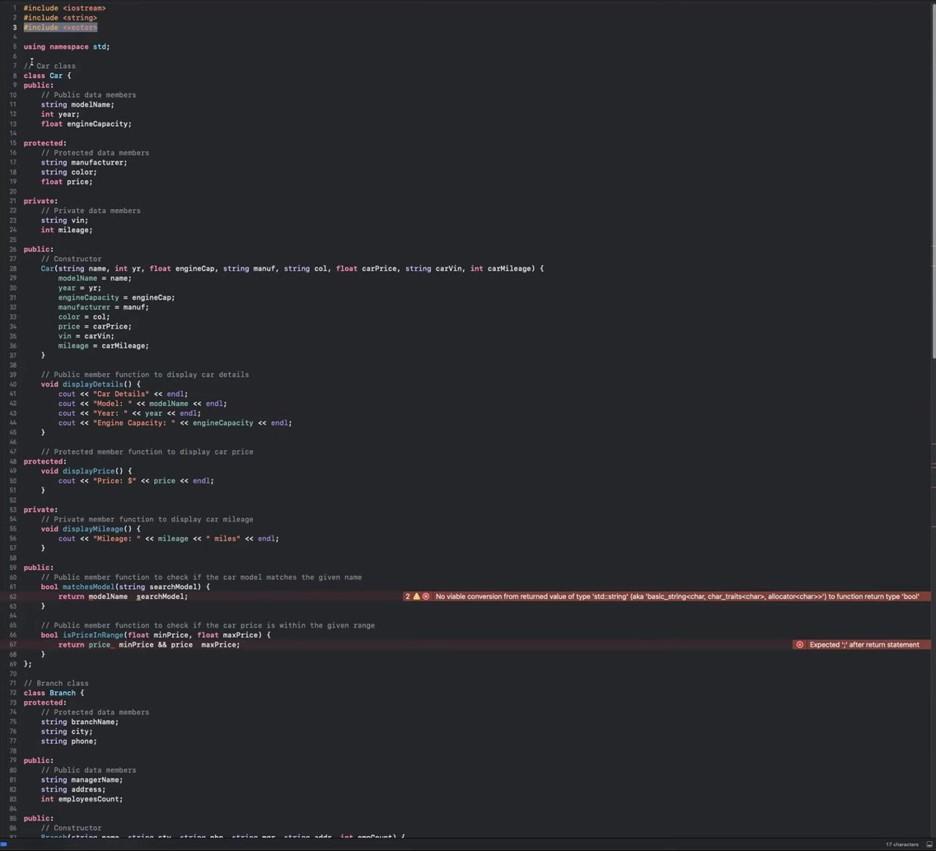 Solved In this task, you are assigned the task of developing | Chegg.com
