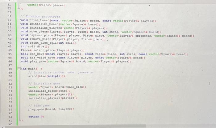 My code will not compile and I cannot seem to locate | Chegg.com