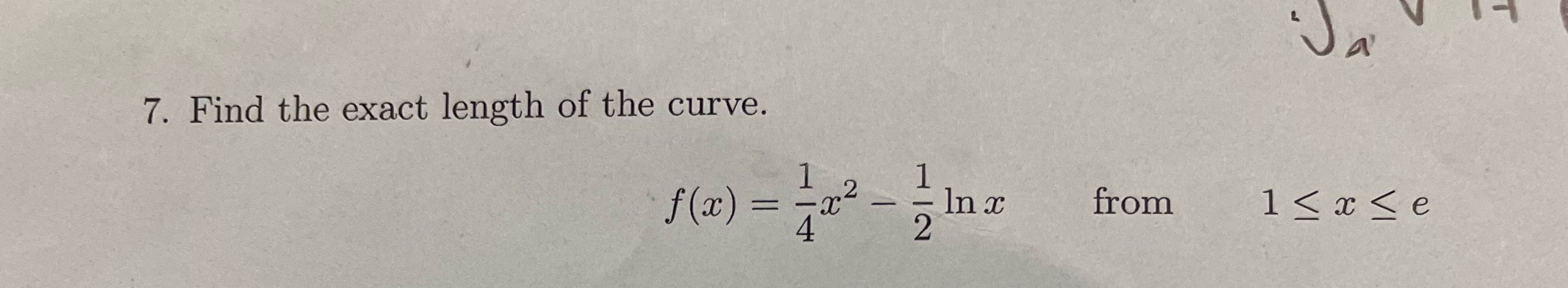 Solved calculus 2 ﻿Find the exact length of the | Chegg.com