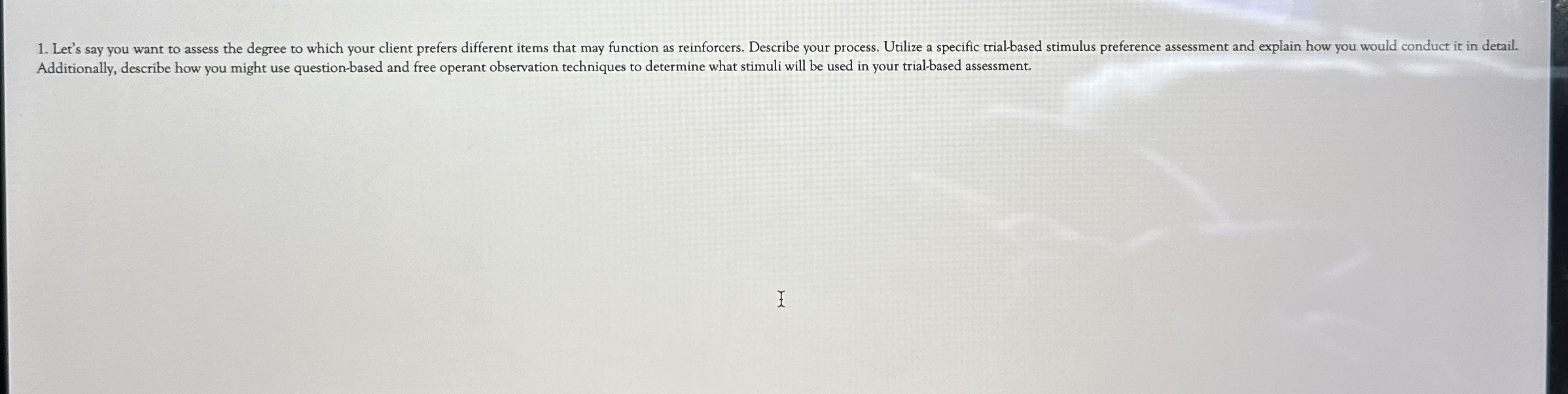 Solved Additionally, describe how you might use | Chegg.com