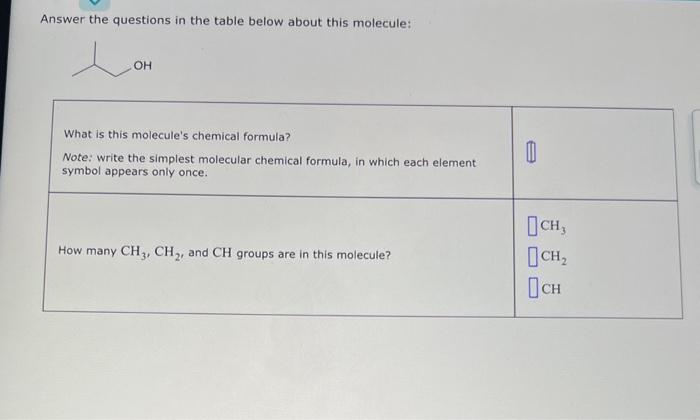 Solved Answer the questions in the table below about this | Chegg.com
