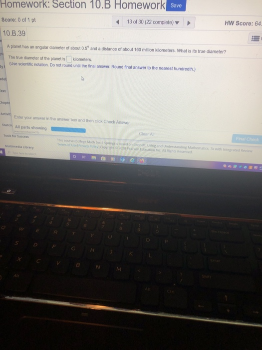 Solved Homework Section 10 B Homework Save 13 Of 30 22