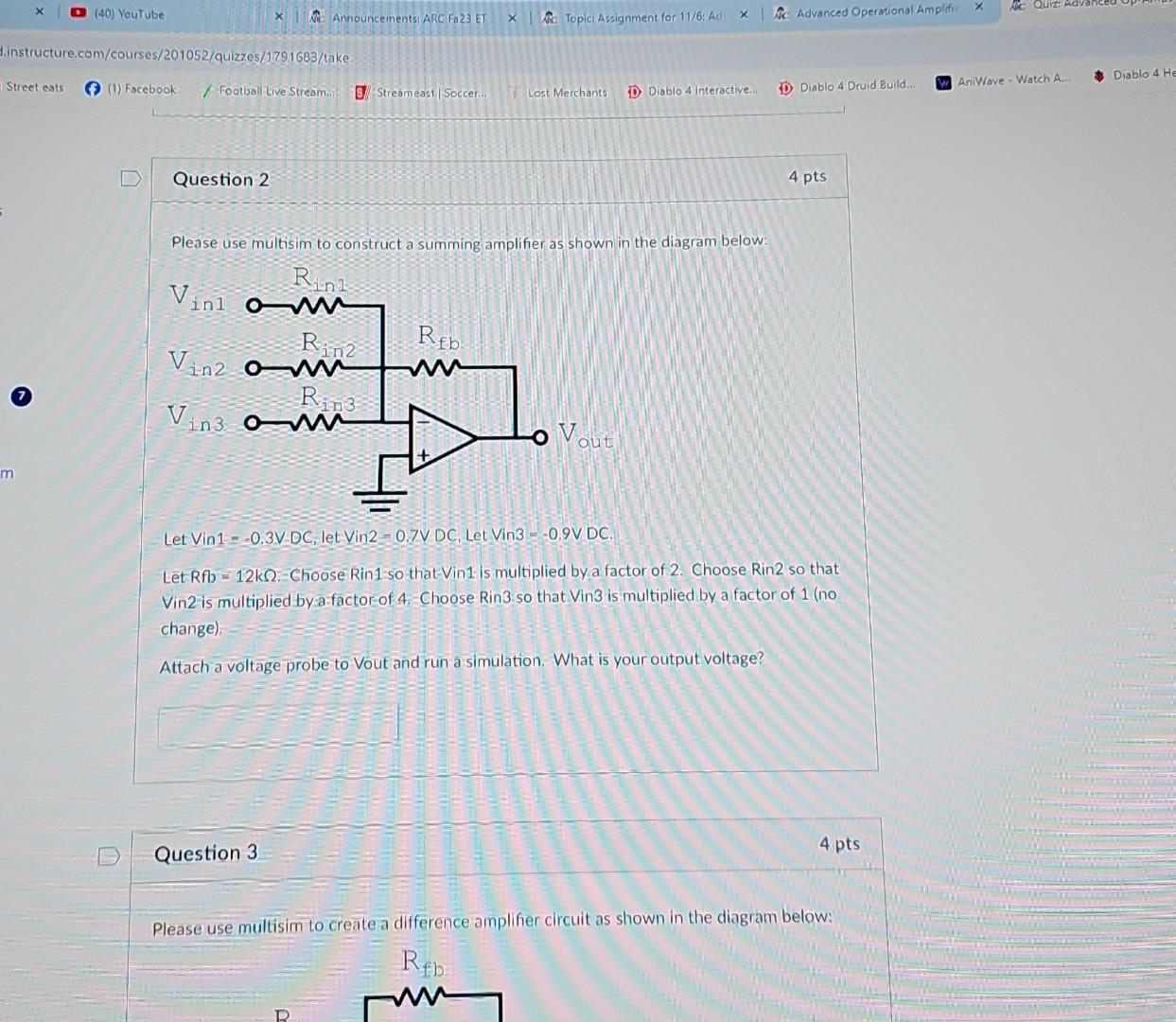 Please use multisim to construct a buffer amplifier | Chegg.com Please use multisim to construct a buffer amplifier | Chegg.com