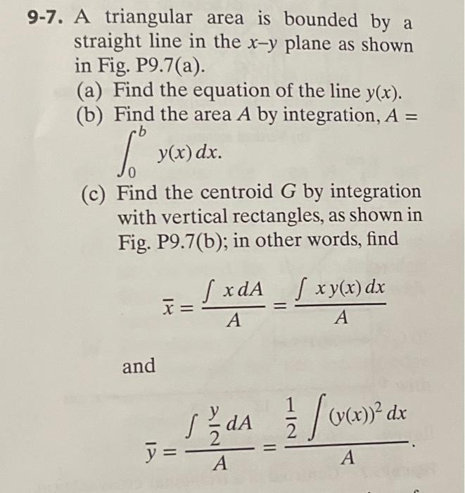 Solved 344 Chapter 9 Integrals in Engineering (a) Area | Chegg.com
