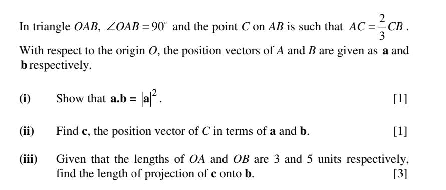 Solved In triangle OAB,?OAB=90° ﻿and the point C ﻿on AB ﻿is | Chegg.com
