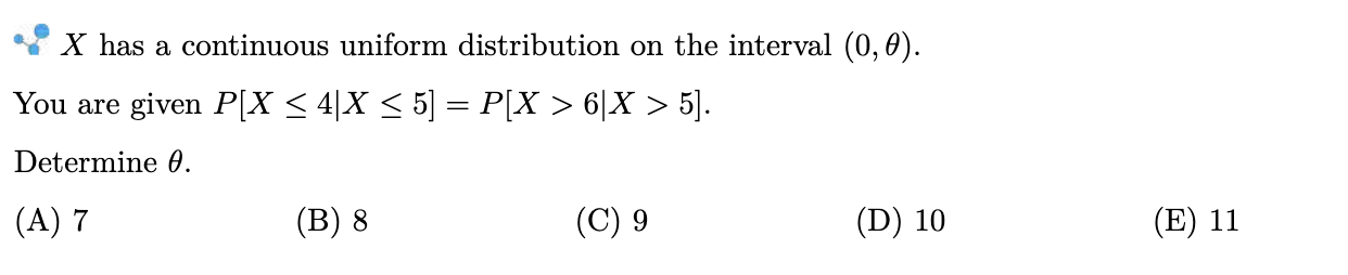 Solved X has A Continuous Uniform Distribution On The