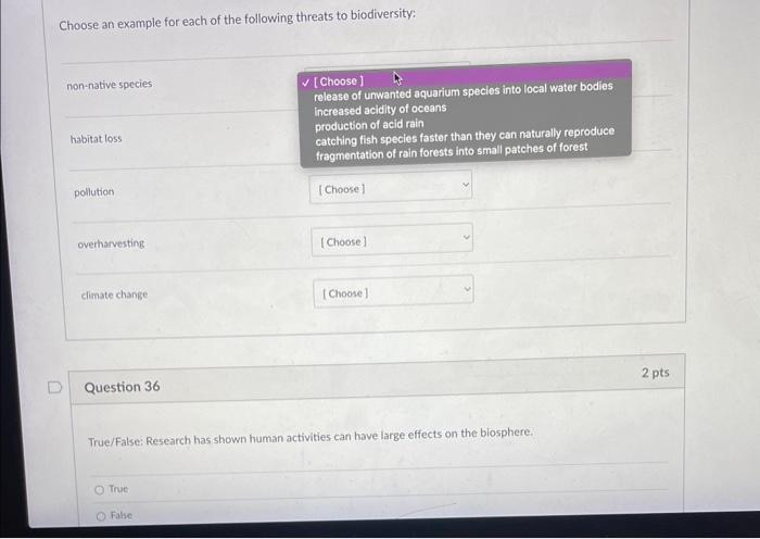 Solved Choose an example for each of the following threats | Chegg.com