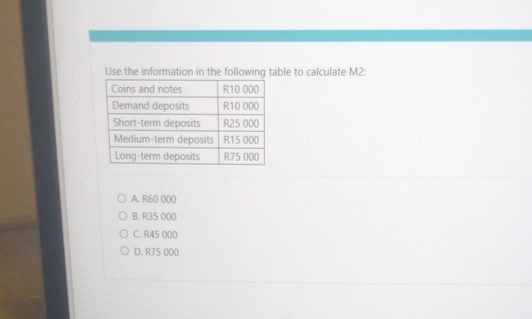 Solved Use the information in the following table to | Chegg.com