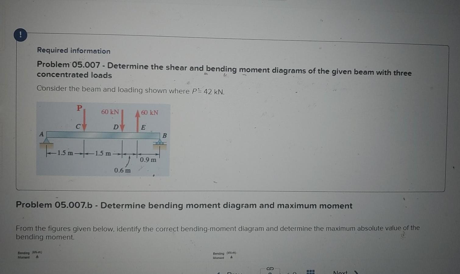 Solved Required information Problem 05.007 - Determine the | Chegg.com