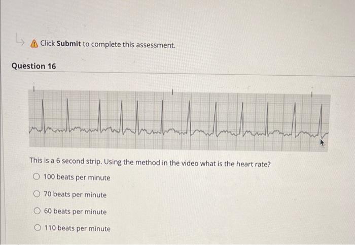 Solved (1) Click Submit to complete this assessment. | Chegg.com