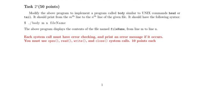 Solved please answer task 2. task 2 is a modification of | Chegg.com