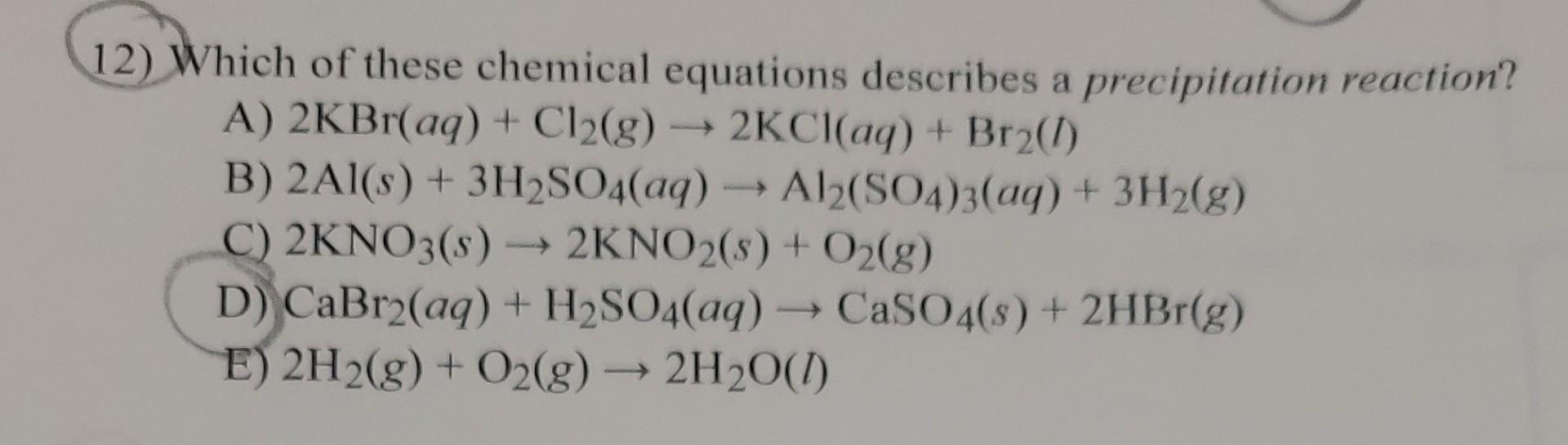 Solved 17) If aqueous solutions of Pb(NO3)2 and NaCl are | Chegg.com