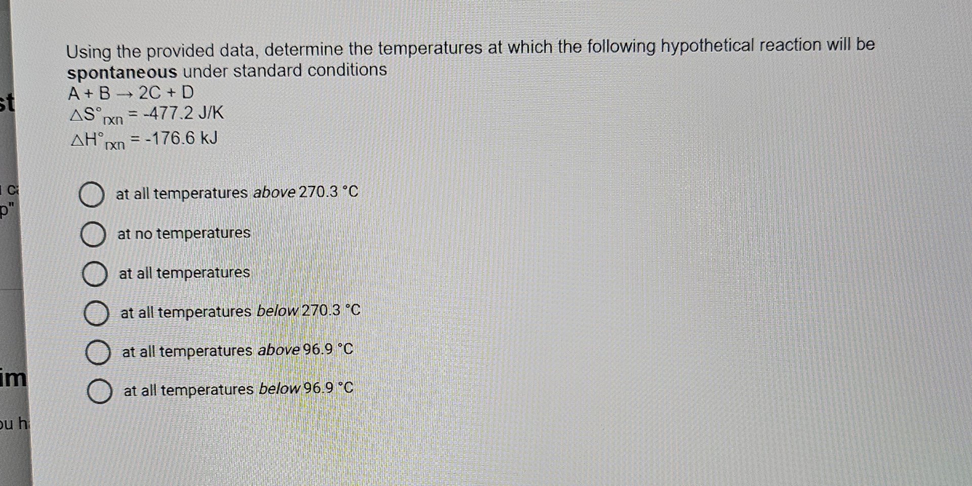 High Quality SOLUTION Using the provided data, determine the temperatures | Chegg.com