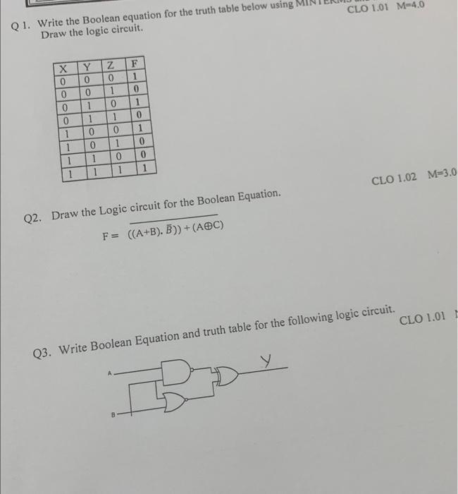 Solved Draw the logic circuit. Q2. Draw the Logic circuit | Chegg.com