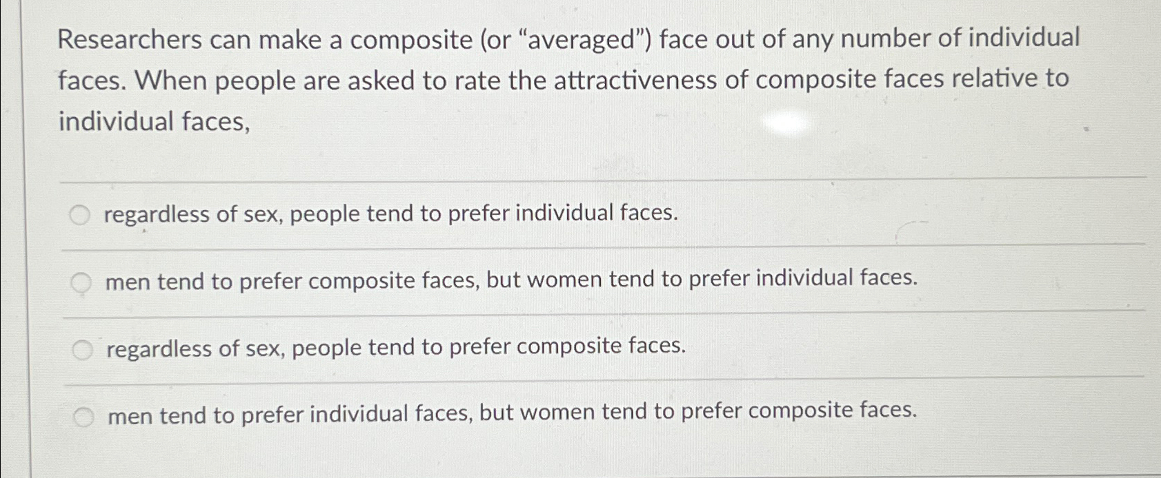 Solved Researchers Can Make A Composite Or Averaged 1622