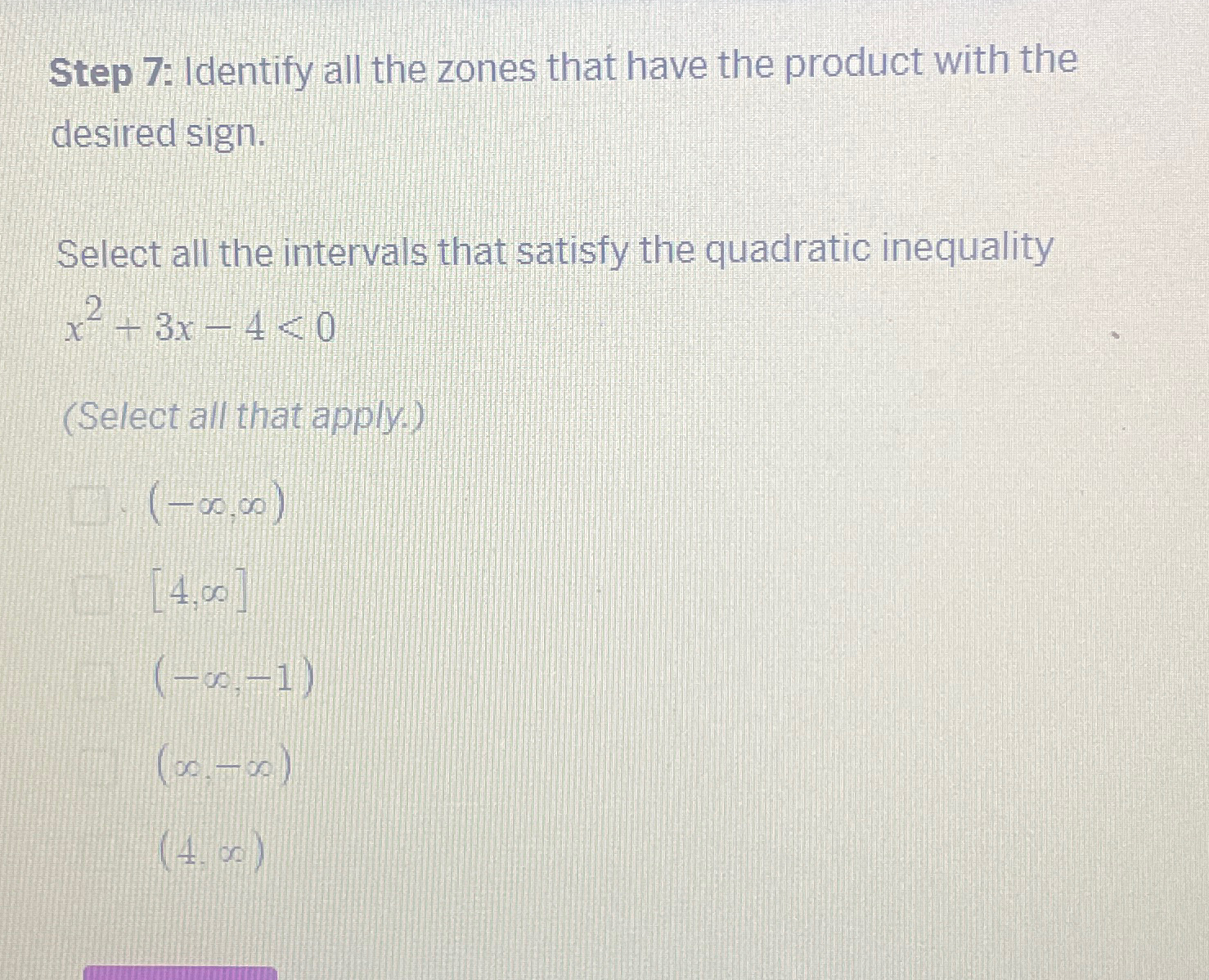 Solved Step 7: Identify all the zones that have the product | Chegg.com