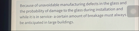 Solved Because of unavoidable manufacturing defects in the | Chegg.com