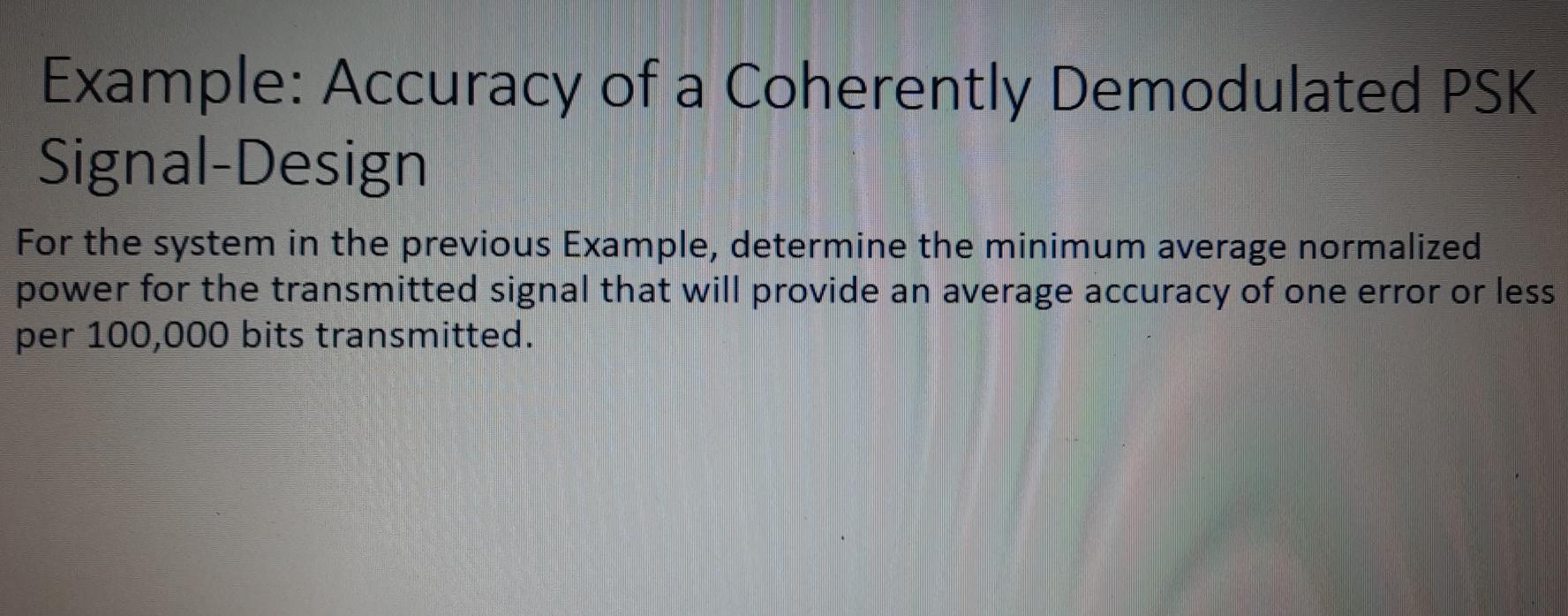 Example An FSK system transmits 25,000 bits/sec using | Chegg.com