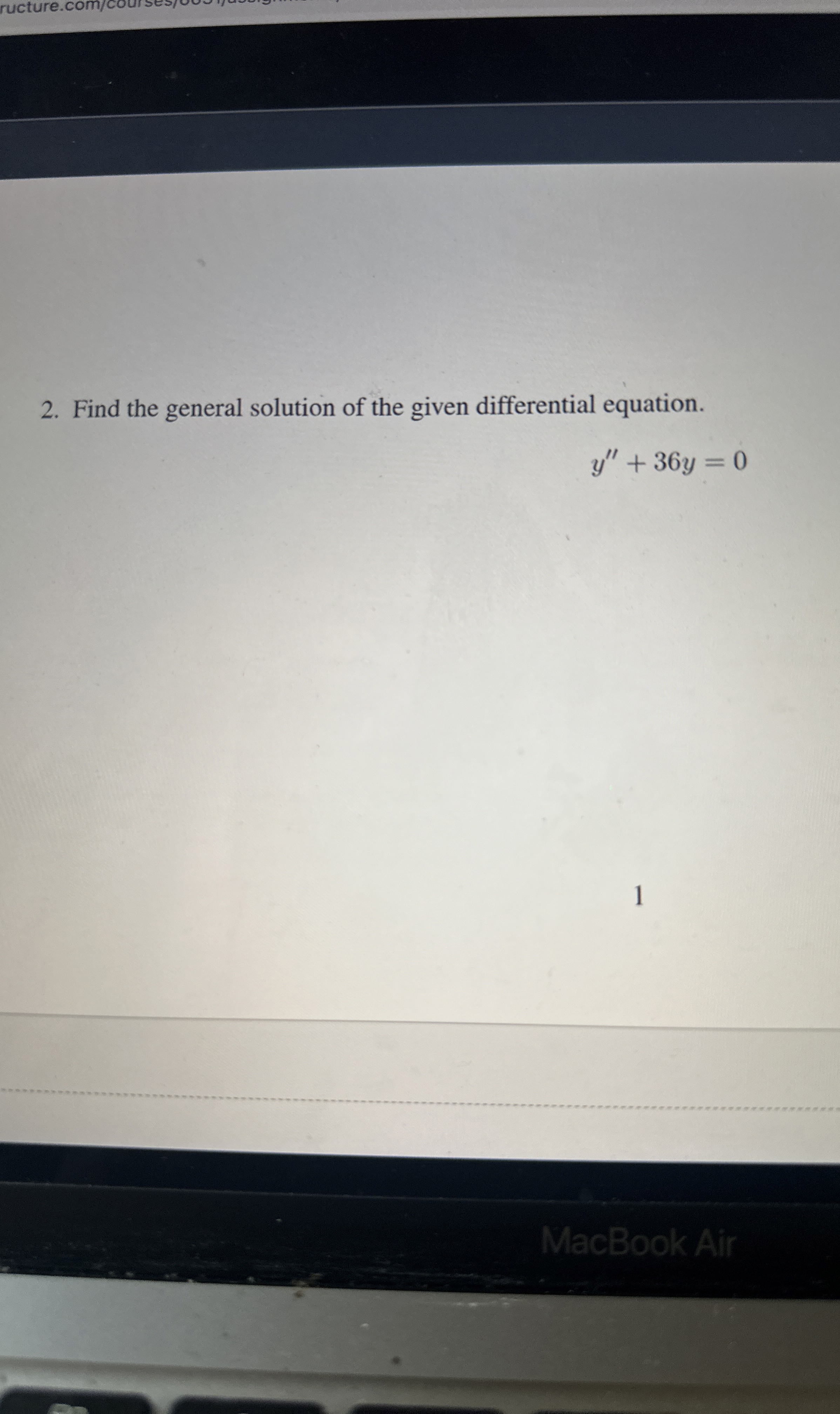Solved Find the general solution of the given differential | Chegg.com
