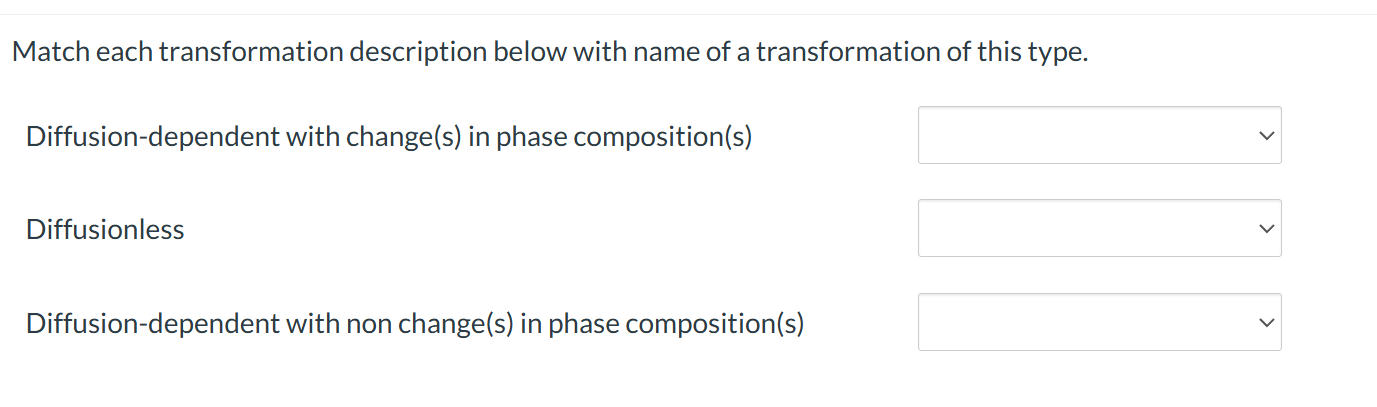 Solved Match each transformation description below with name | Chegg.com