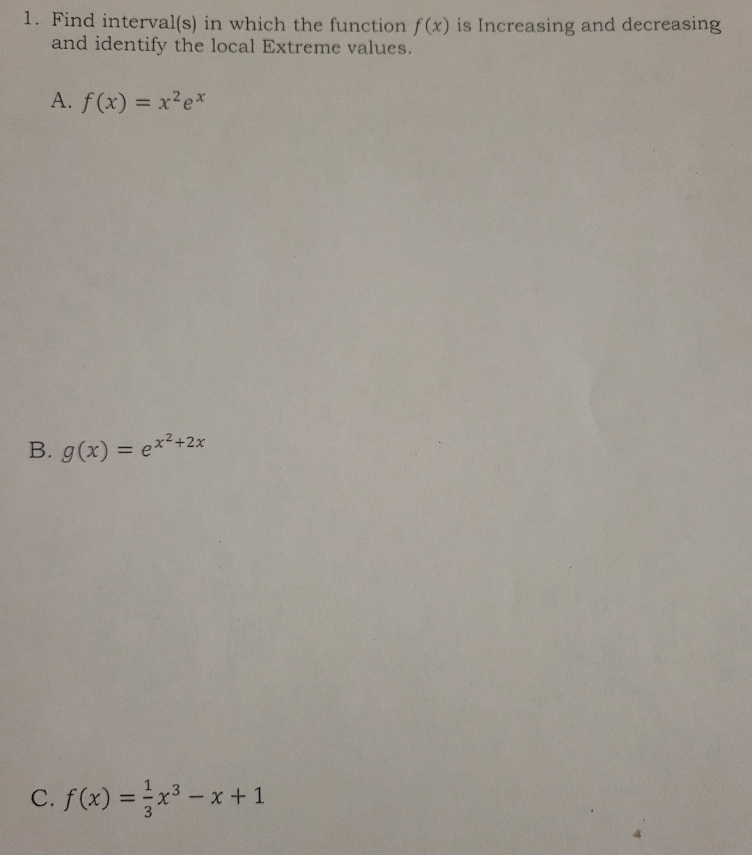 Solved Find interval(s) ﻿in which the function f(x) ﻿is | Chegg.com