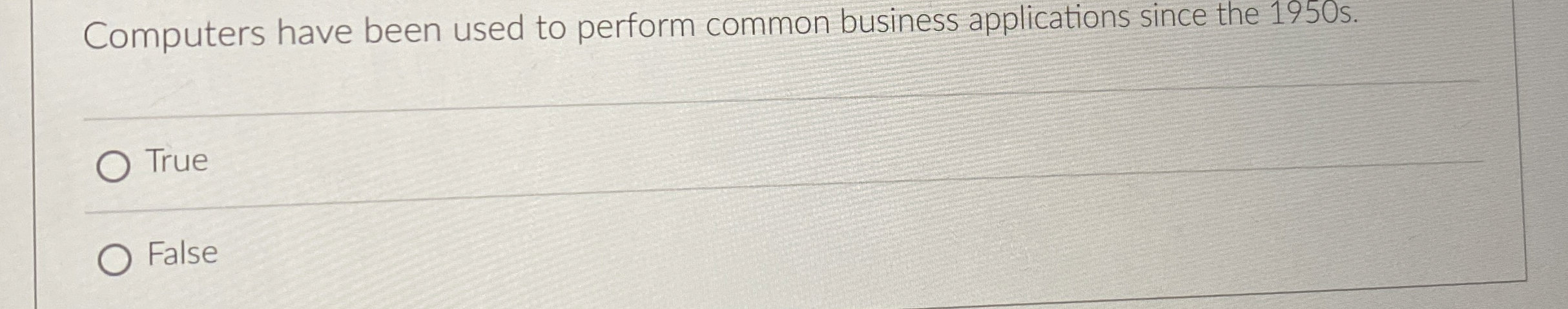 Solved Computers have been used to perform common business | Chegg.com