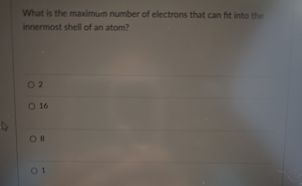 Solved What is the maximum number of electrons that can fit | Chegg.com