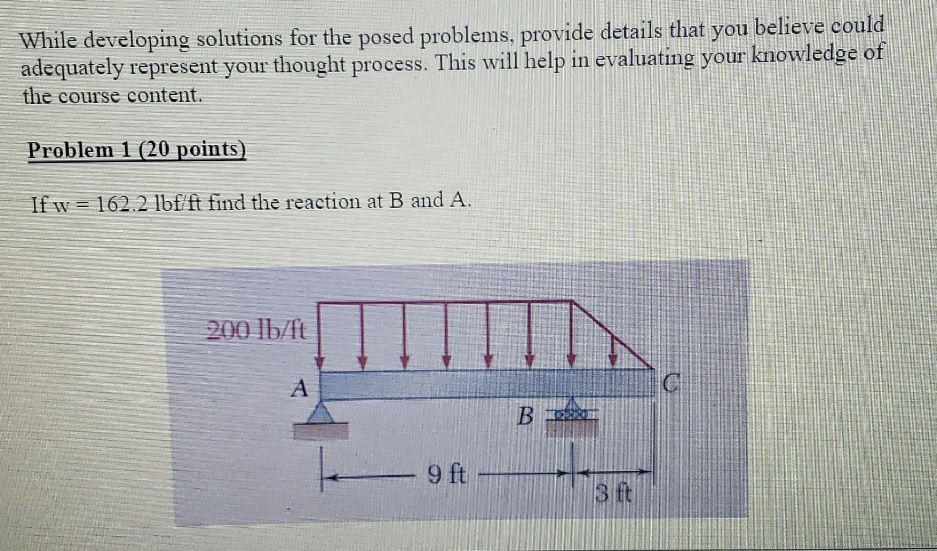 Solved While developing solutions for the posed problems, | Chegg.com
