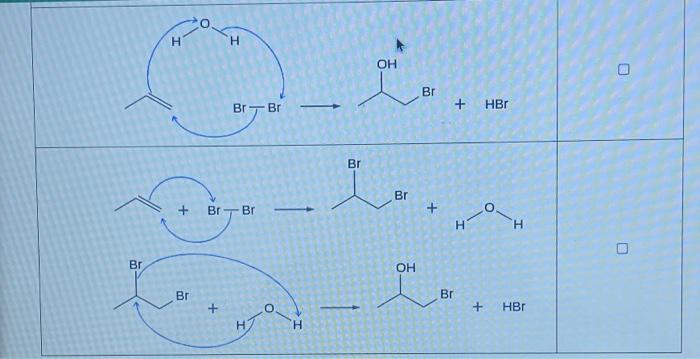 Solved select all possible mechanisms for this reaction from | Chegg.com