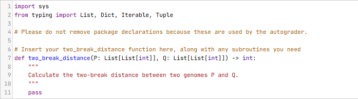 Solved Using what the code provides, solve the code | Chegg.com