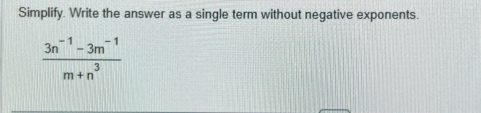 Solved Simplify. Write the answer as a single term without | Chegg.com