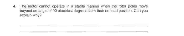 Solved 1. The real power absorbed by a synchronous motor can | Chegg.com