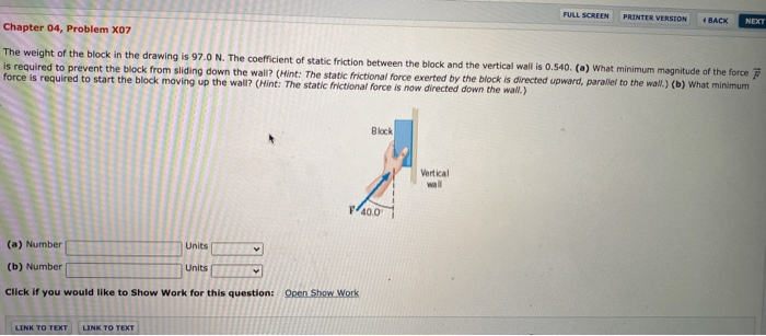 Solved FULL SCREEN PRINTER VERSION 4 BACK NEXT Chapter 04, | Chegg.com