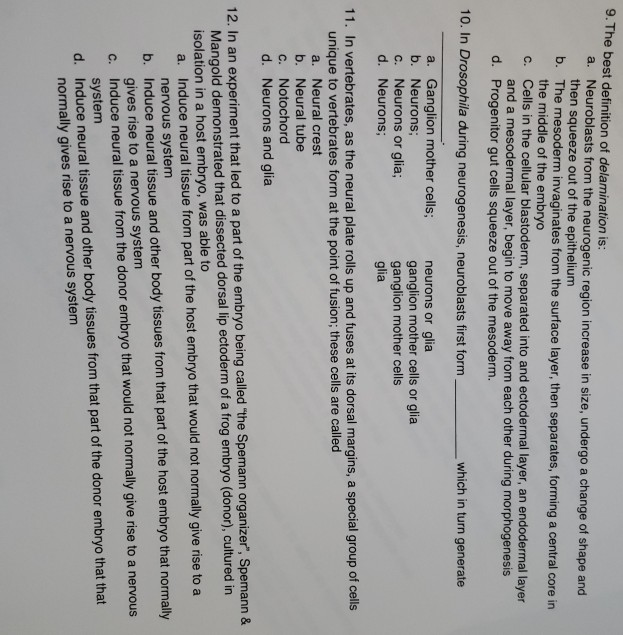 Solved 9. The best definition of delamination is: a. | Chegg.com