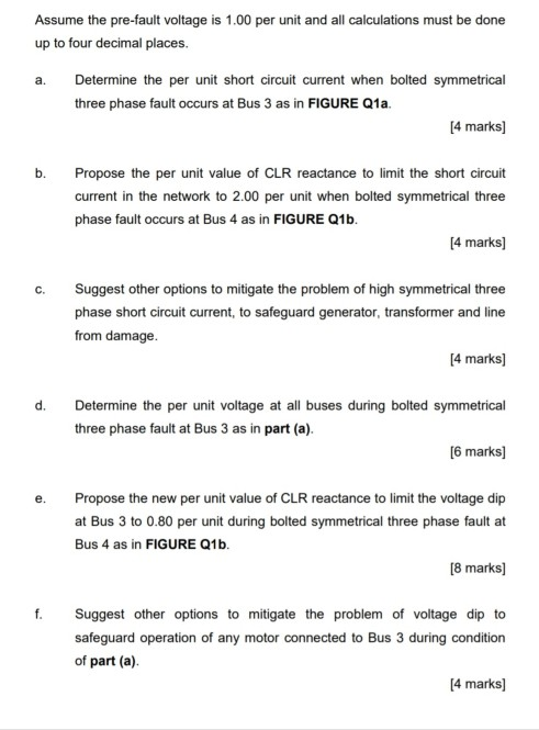 Solved Symmetrical three phase fault occurs when current | Chegg.com