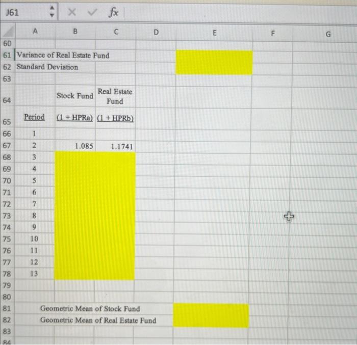 Solved (a) Calculate the HPR for each investment The formula | Chegg.com