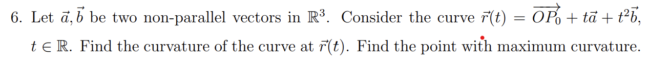 Solved Let vec(a),vec(b) ﻿be two non-parallel vectors in R3. | Chegg.com