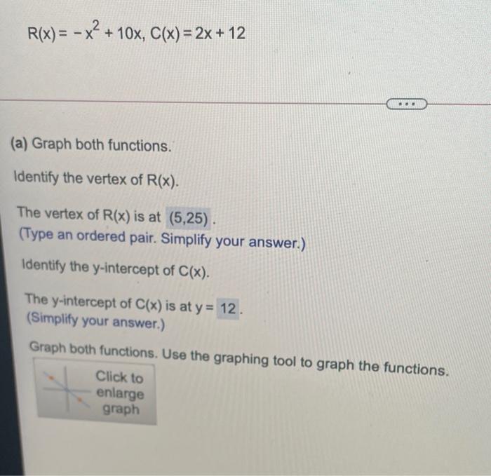 Solved Let C(x) be the cost to produce x batches of widgets, | Chegg.com